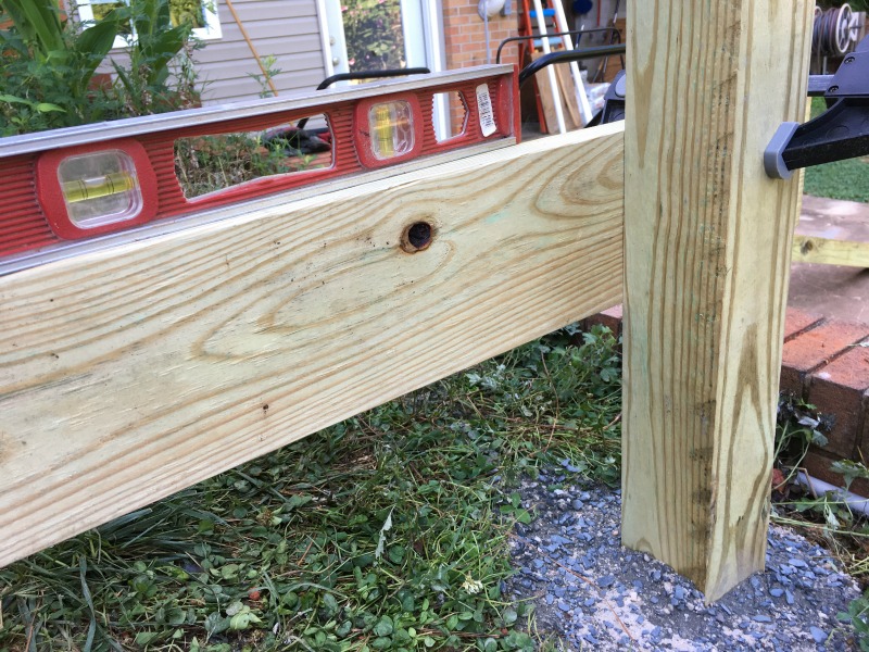 Real Girl's Realm: How to Create a Wooden Walkway in Your Yard