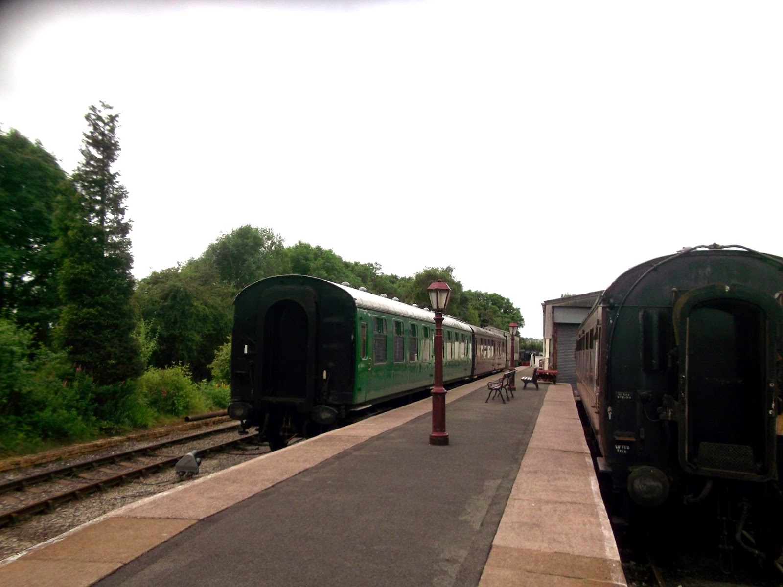 Steam Memories: Foxfield Railway Caverswall Road Station