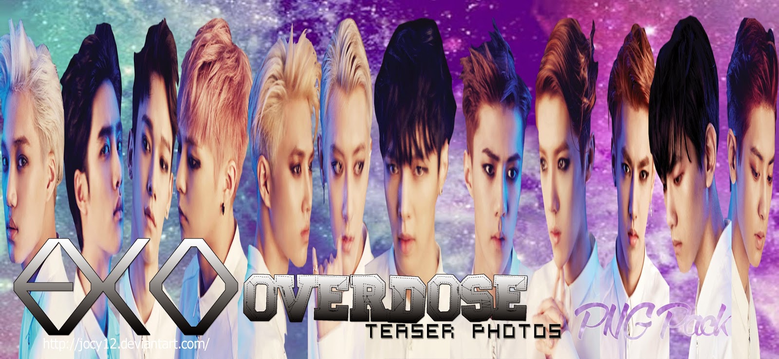 PNG ♥: EXO Overdose PNG Pack (teaser photos)