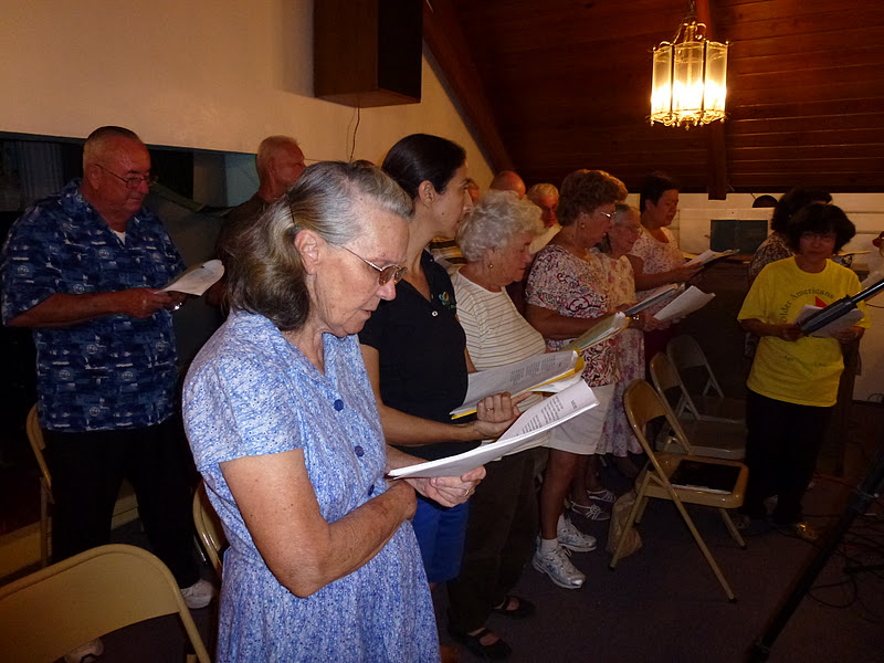 Catholic Islander News: Christmas Choir Practice