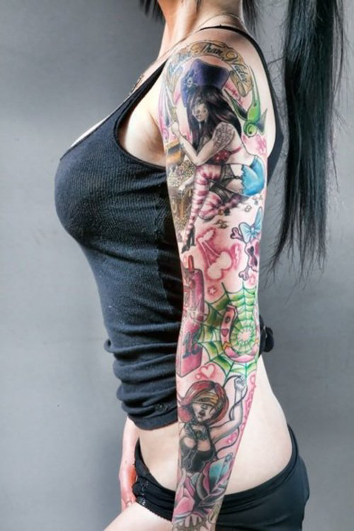 Shanninscrapandcrap Tattoo Sleeve Shanninscrapandcrap Tattoo Sleeve
