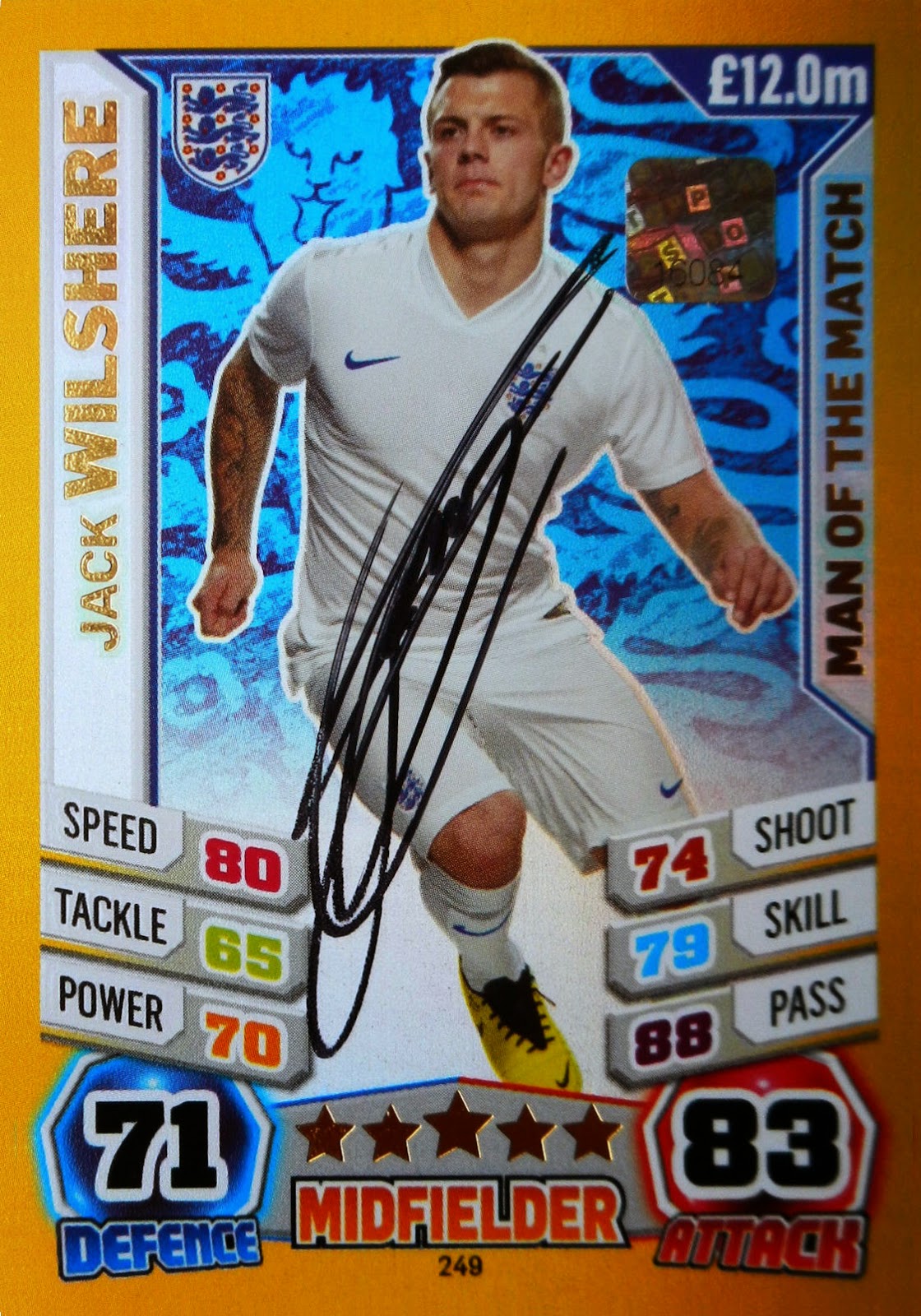 Football Cartophilic Info Exchange: Topps - Match Attax England 2014 ...