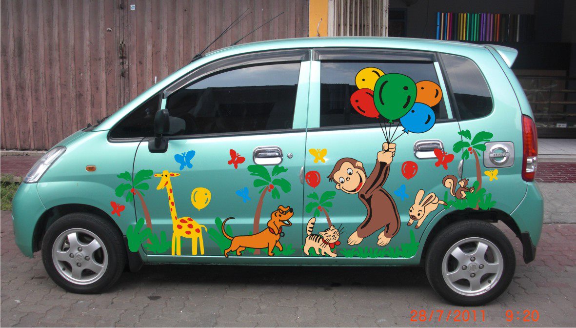 PLAZA STICKER GRESIK: Cutting Sticker Mobil