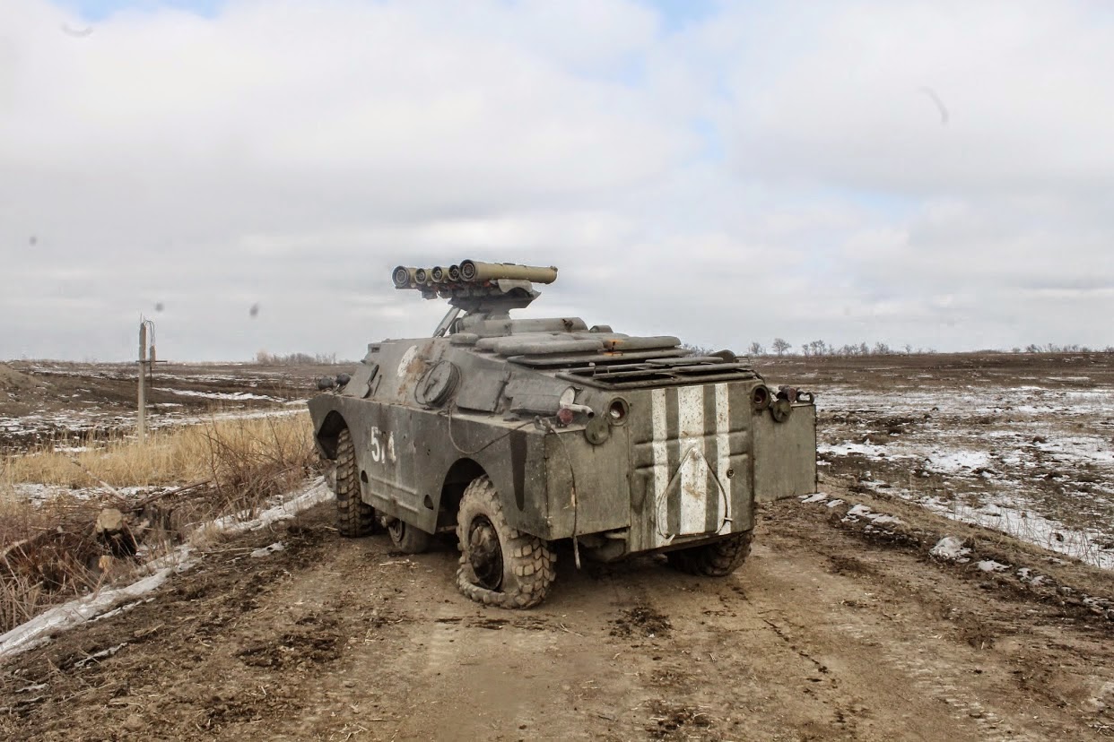 Historia y tecnología militar: BRDM-2 destruido en Ucrania