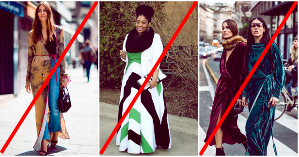 LOS ERRORES DE LA MODA Y EL ESTILO😲😒