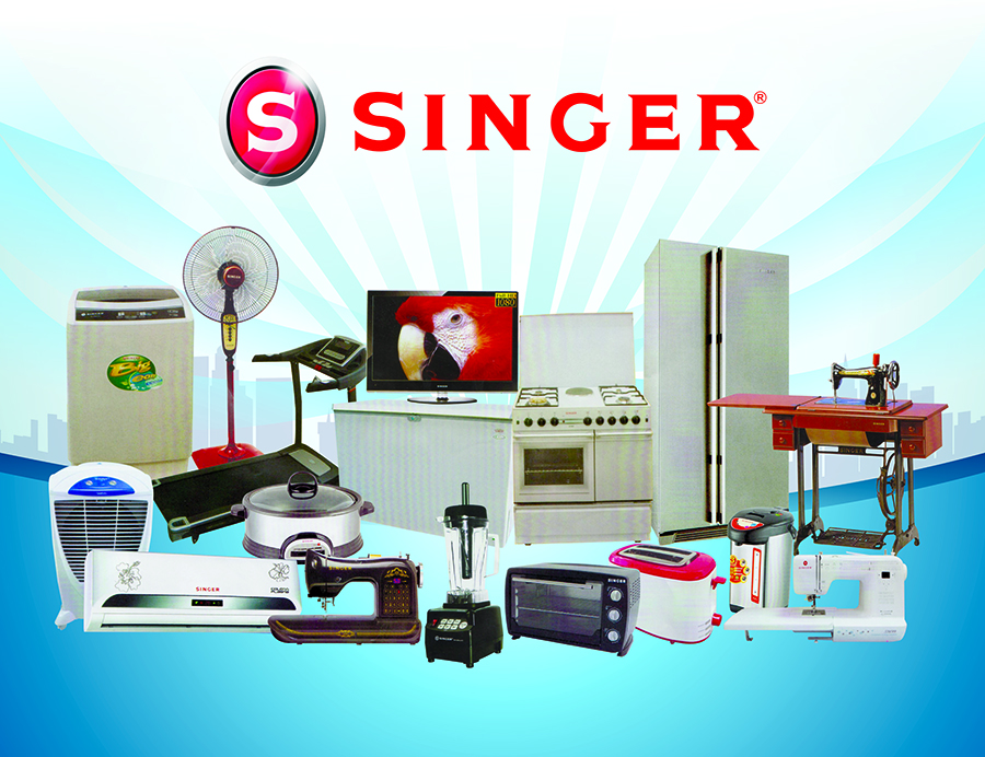 Singer Wall Sticker Design