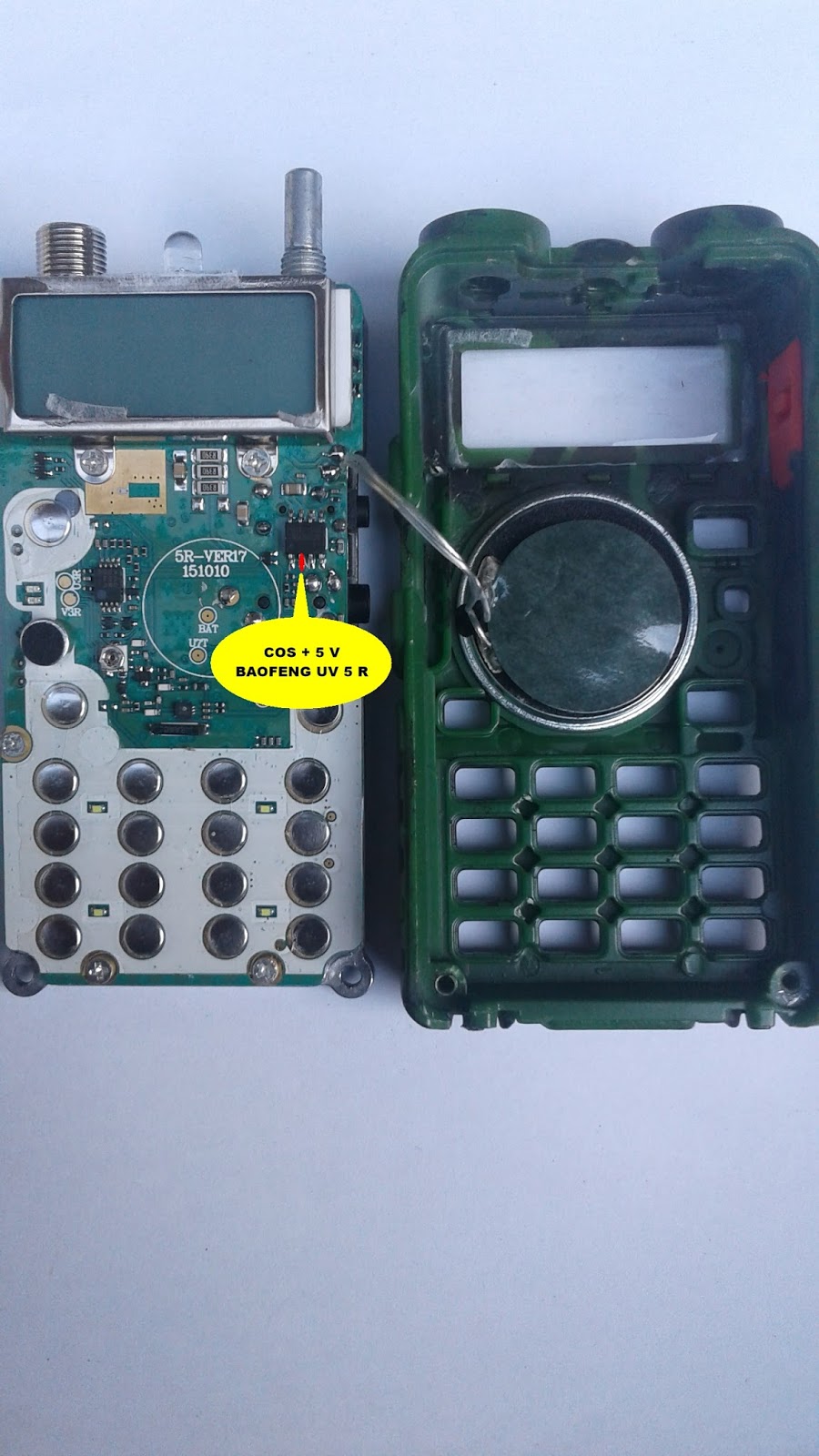 HOBBY RADIO COMMUNICATION REPEATER HT VHF/UHF: COS RADIO BAOFENG UV 5R