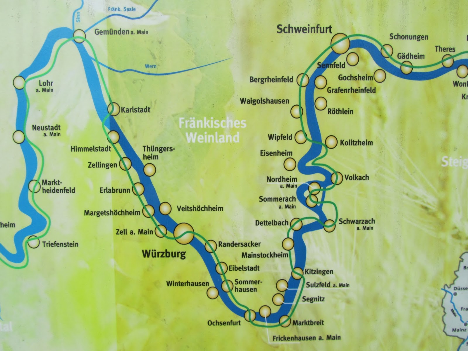 Radreisen durch Europa: Mit dem Fahrrad am Main entlang: Von Bayreuth ...