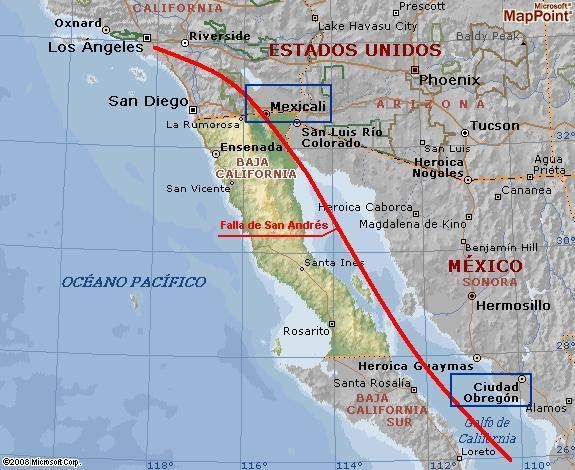 Leyendas de Tijuana: Baja California y la Falla de San Andres
