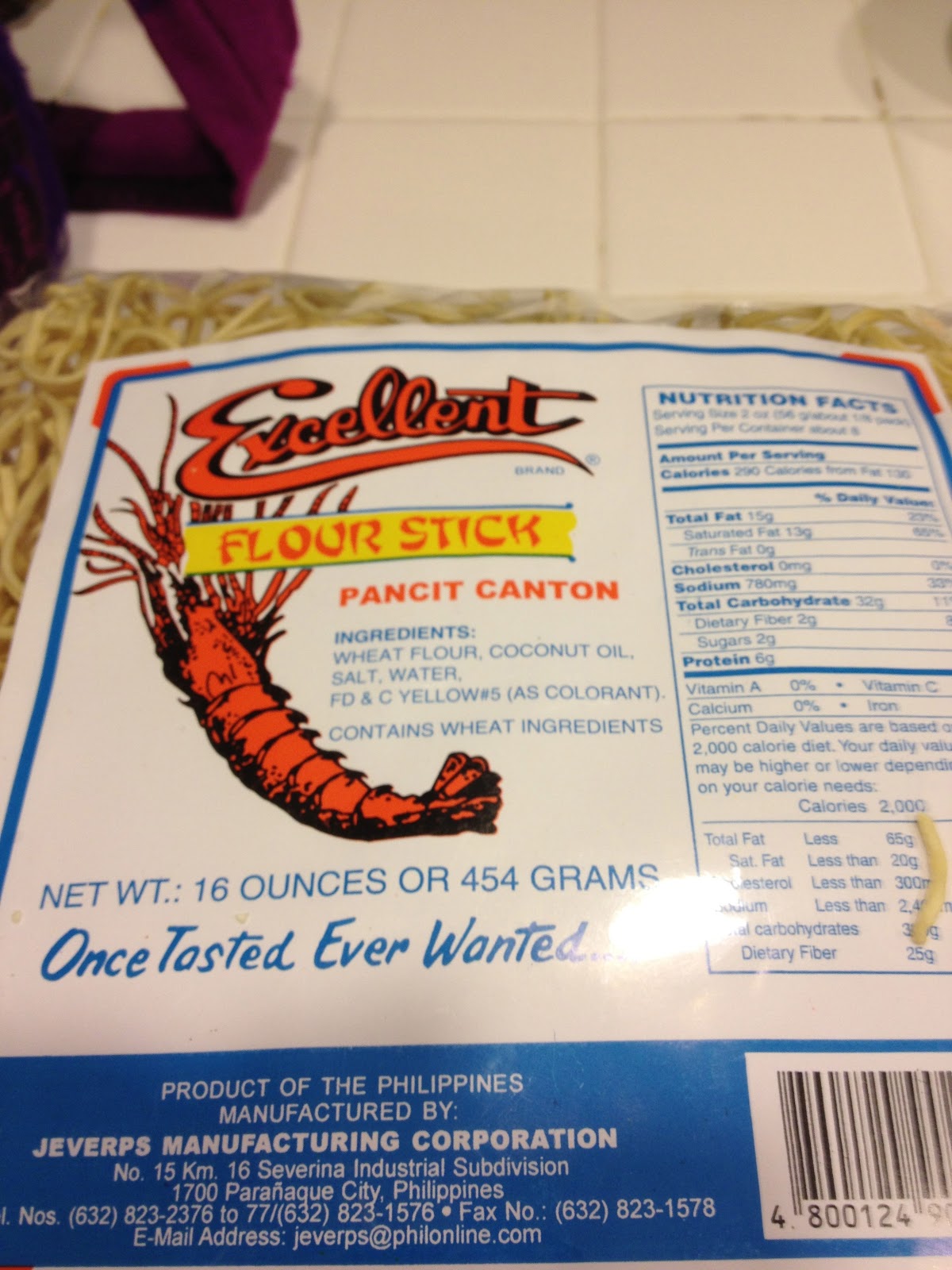 Norman and Lisa's Foodie Adventures: Pancit (Filipino Noodle Dish)