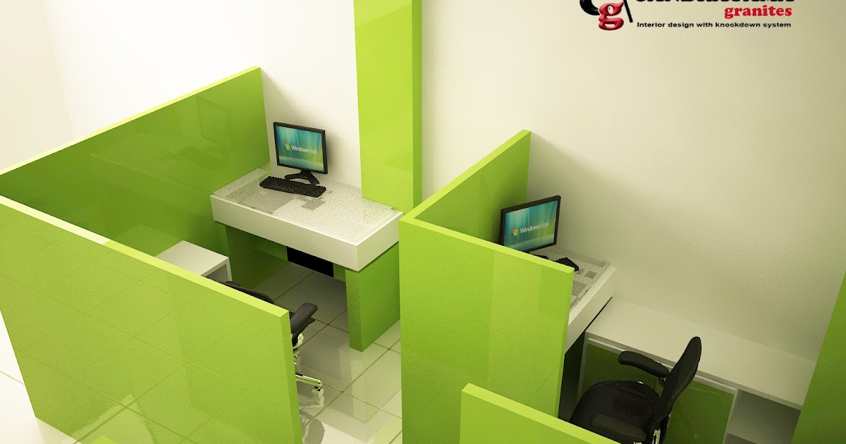 Desain Ruang Customer Service Perkantoran Part 2