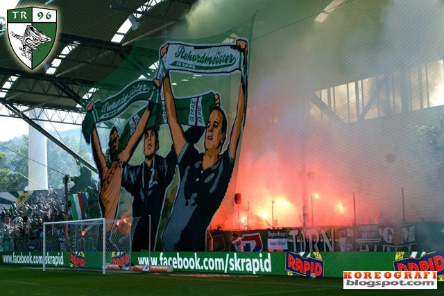 Dünya'dan Koreografiler: Rapid Wien - Austria Wien , 05.08.2012 ...