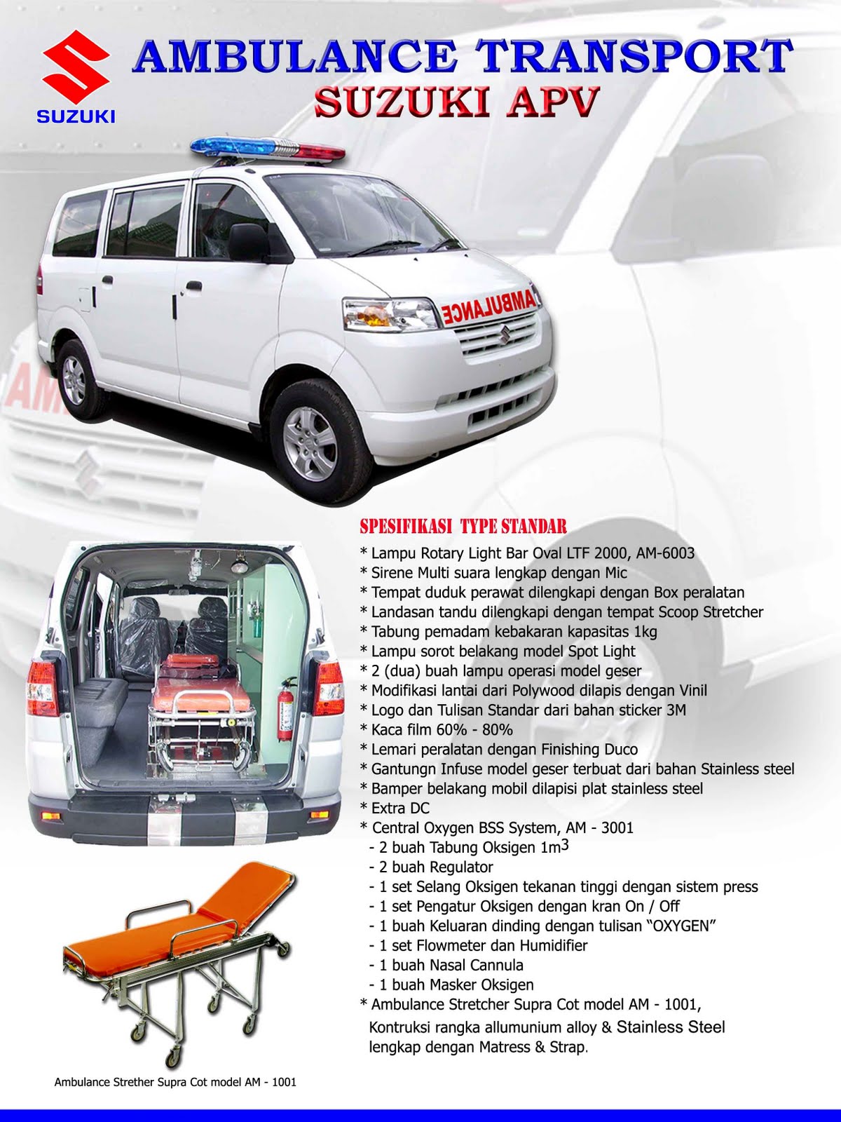 SUZUKI MOBIL PROMO: Mobil Ambulance APV
