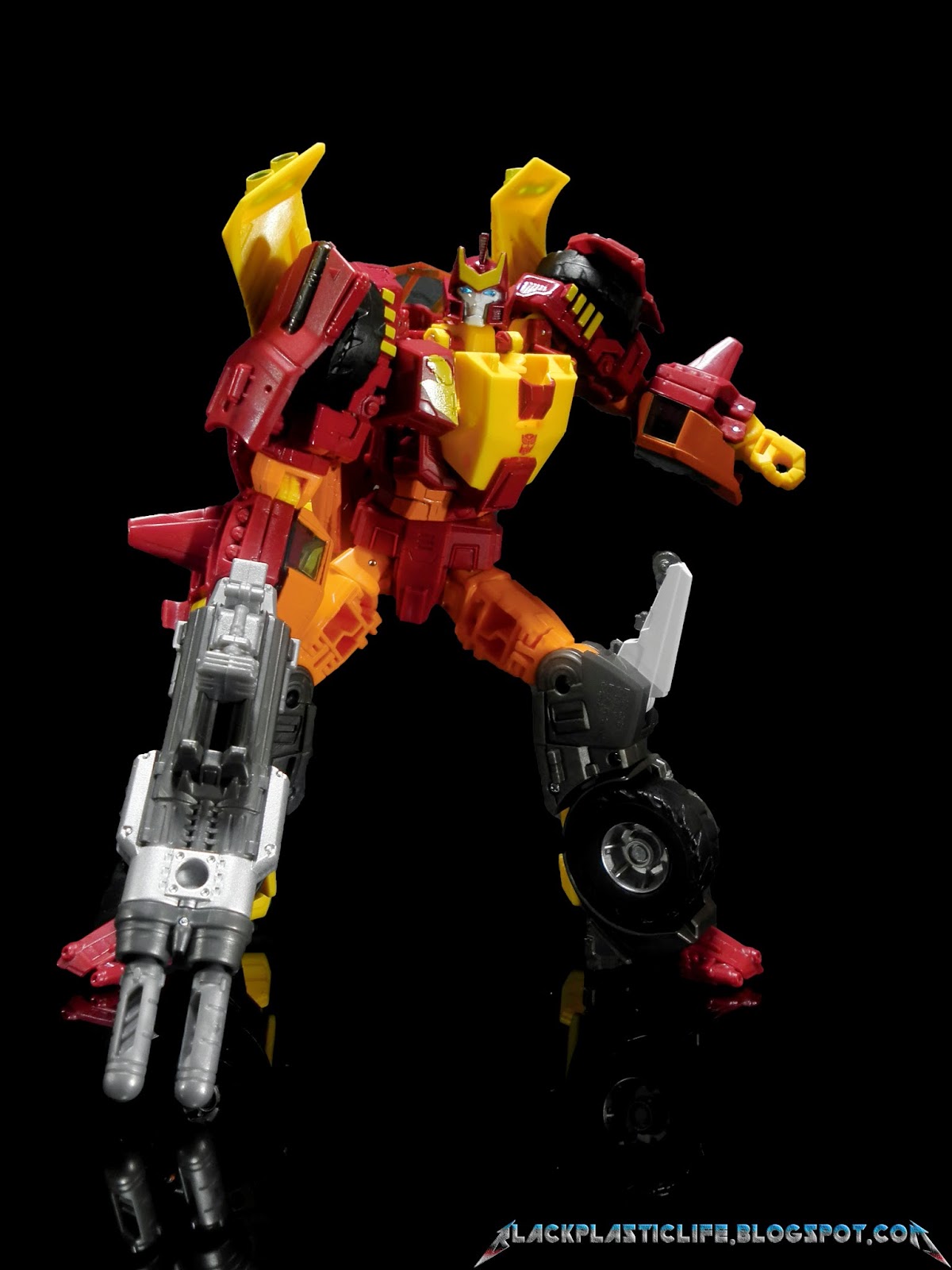 Black - Plastic - Life: Transformers Cloud TFC-A03 Hot Rodimus ...