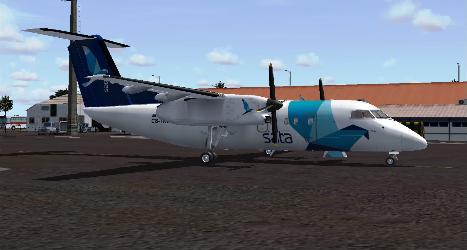 Downloads FS2004: Dreamwings Dash 8 Q200 SATA