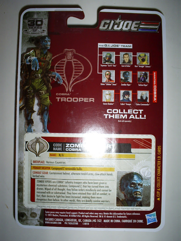 That Figures: REVIEW: GI Joe 30th Anniversary - Zombie-Viper