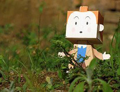 Tintin Papercraft model - PAPEROX FREE PAPERCRAFT