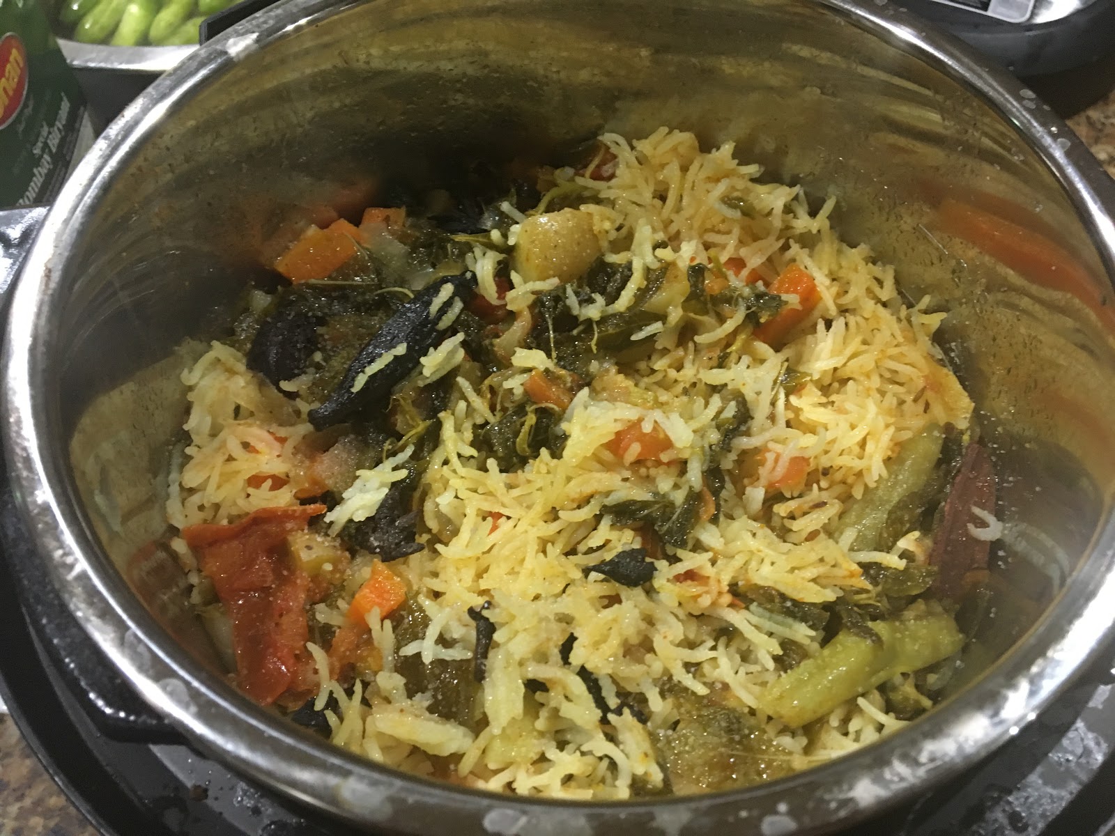 Yum! Yum! Yum!: Tarkari Pulao ~ InstaPot Version