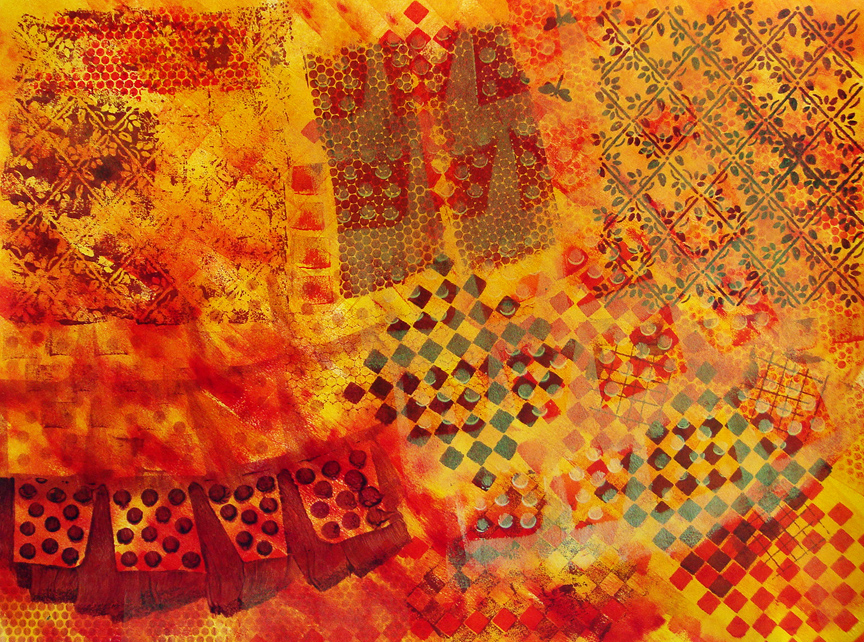 Beadlust: I'm Back to Painting! Decorative Painted Papers for ...