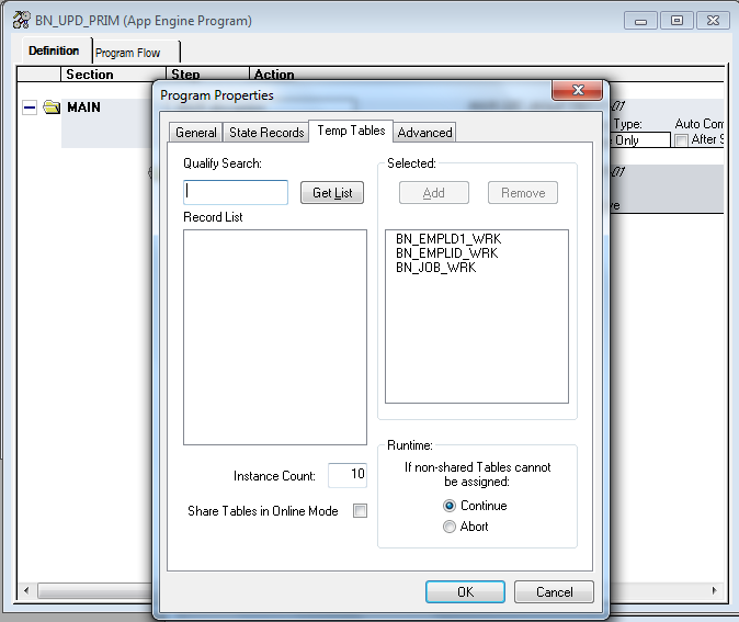 PeopleSoft: Parallel Processing using Temporary Record with Application ...