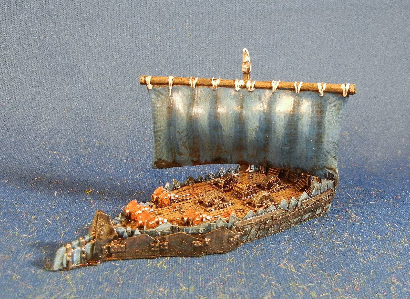 Bob's Miniature Wargaming Blog: Uncharted Seas Orc ships