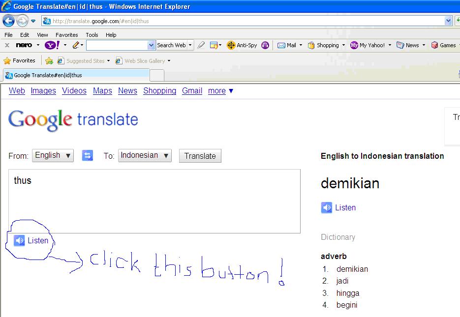 Teaching English Method: Teaching Pronunciation with Google Translator Kit
