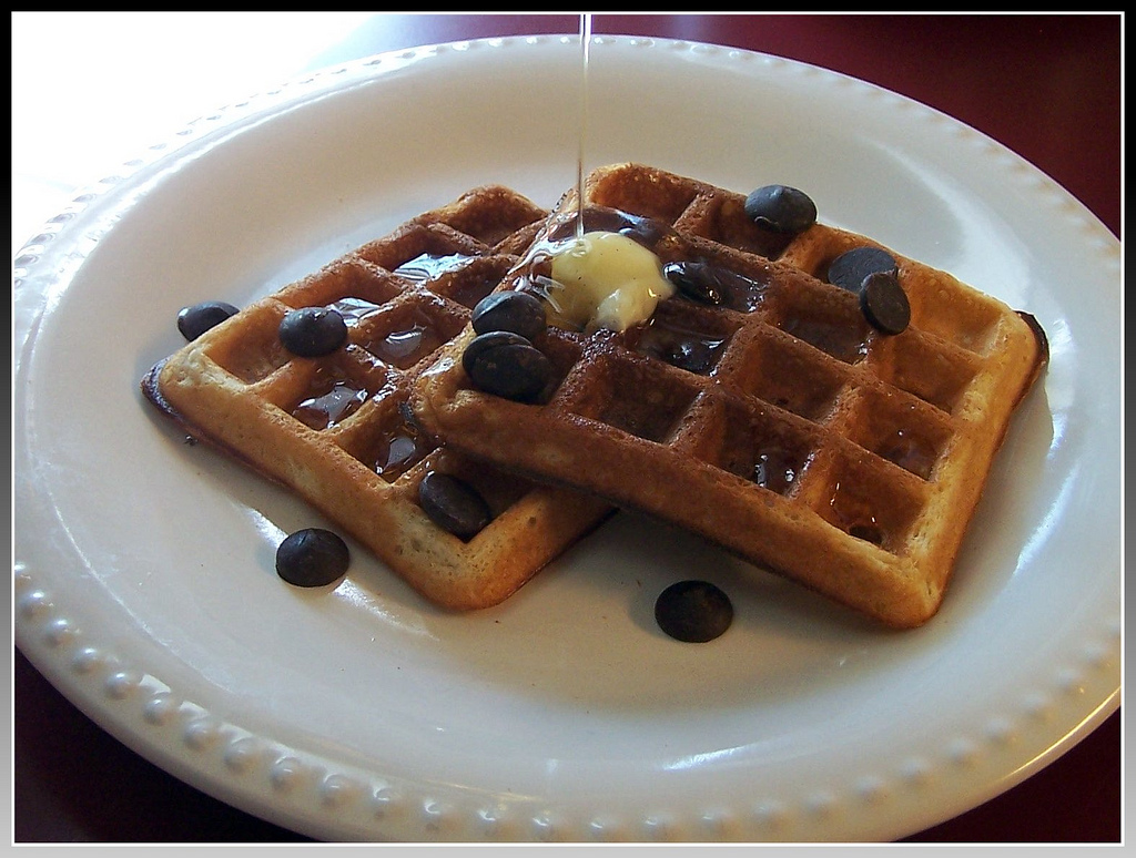Olla-Podrida: Malted Waffles