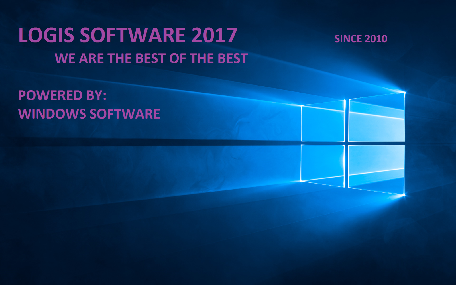 LOGIS SOFTWARE 2018 since 2010