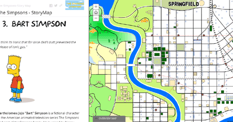 Maps Mania: 30 Years of The Simpsons