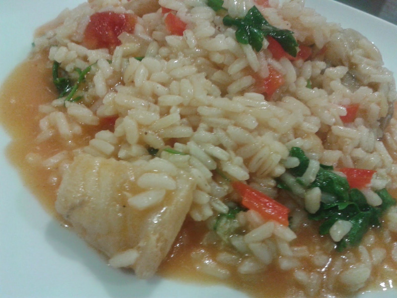 MADAME CRISTINA NA COZINHA: ARROZ DE TAMBORIL