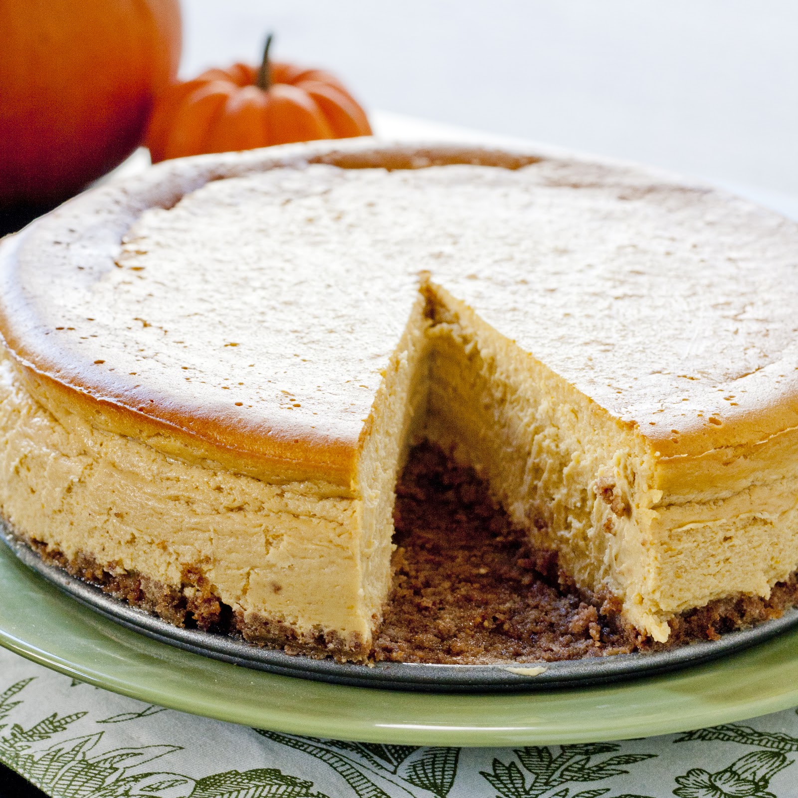 IMPROV kitchen: pumpkin bourbon cheesecake