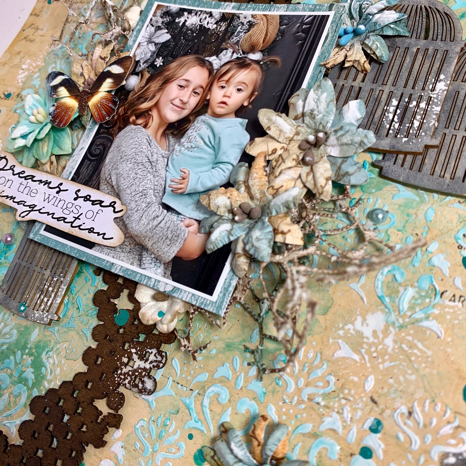 Soft Side of Sandi: "Dream" layout ~ 13 Arts Solo Post