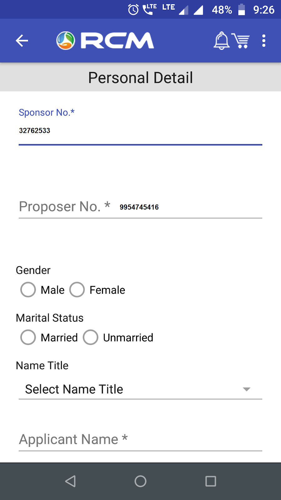 How To Join RCM Business Free Sponsor ID 39873898 & Proposer No 32762533