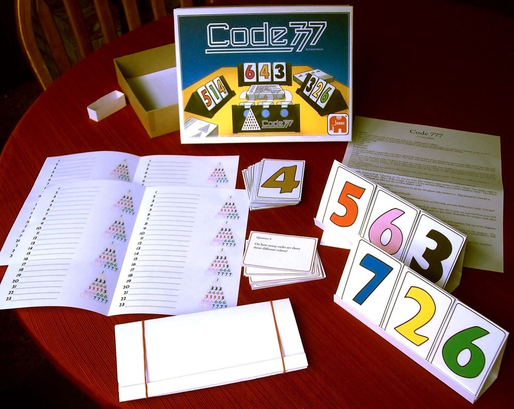 Clube do Tabuleiro de Campinas: CODE 777 - Versão Caseira