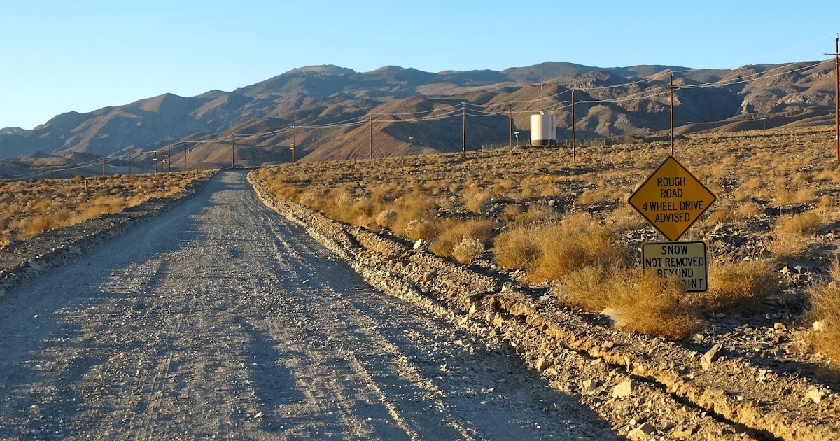 Our Four Wheel Camper: Cerro Gordo, Inyo Mountains - "below the floor ...