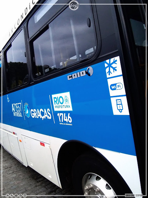 No Rio, linha municipal recebe novos ônibus com ar e tomadas USB - Meu ...