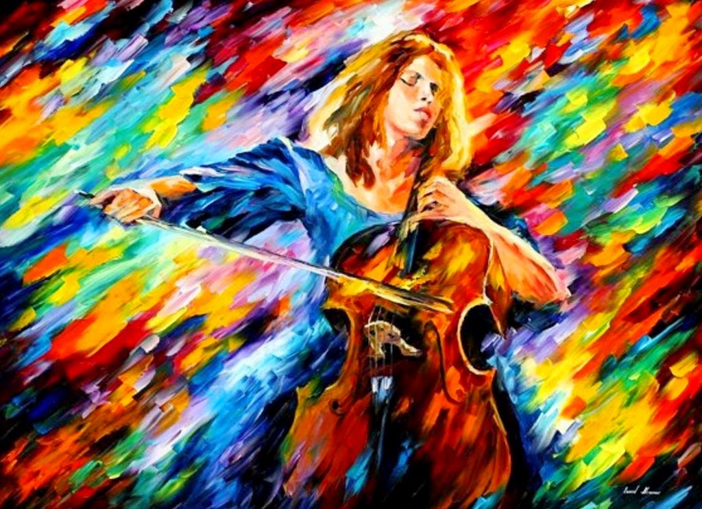El Arte Es Su Máxima Expresión Pinturas Modernas Y Coloridas Al Óleo
