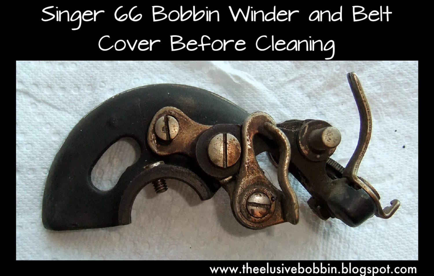 The Elusive Bobbin: 1927 Singer Model 66 Restoration Pt. 4 - Removing ...