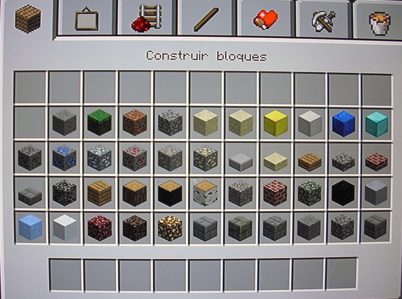 El Creativo Mundo Del Minecraft: MODO CREATIVO
