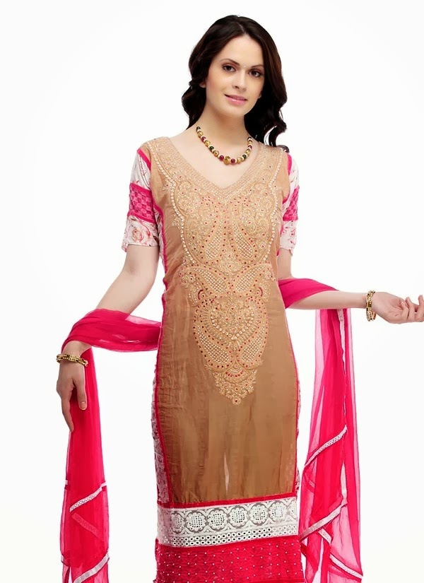Simple & Beautiful Salwar Kameez Suits | Simple Salwar Kameez Designs ...