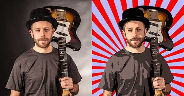 PhotoEffect: How to Make Photoshop Cartoon Effect (using Filters)