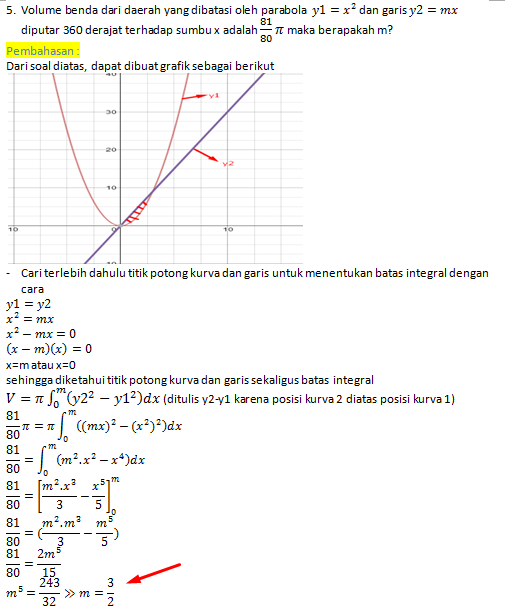RUMUS dan CONTOH SOAL MATEMATIKA: CONTOH SOAL DAN PEMBAHASAN INTEGRAL ...
