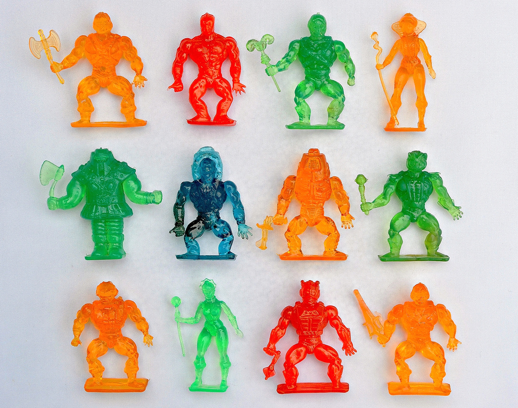 Little Weirdos: Mini figures and other monster toys: Warriors of the ...