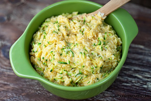 sweet P recipes: Cheesy Zucchini Rice