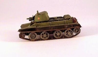 Gulumik Military Models: D-38 SOVIET ARTILLERY TANK 1/72 UM - GALLERY