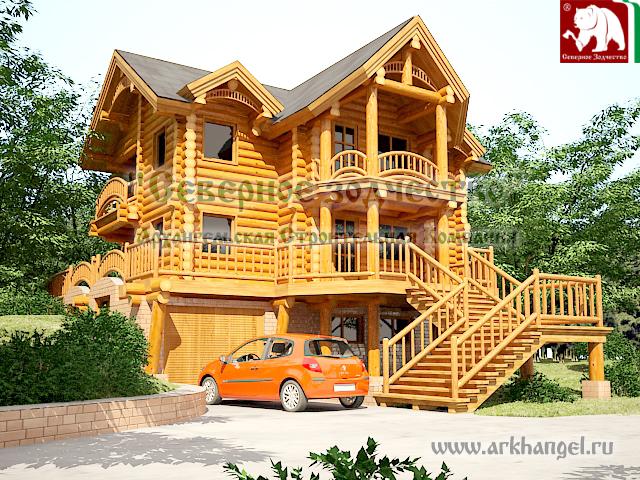 Unusual Log House Designs | KeRaLa HoMe