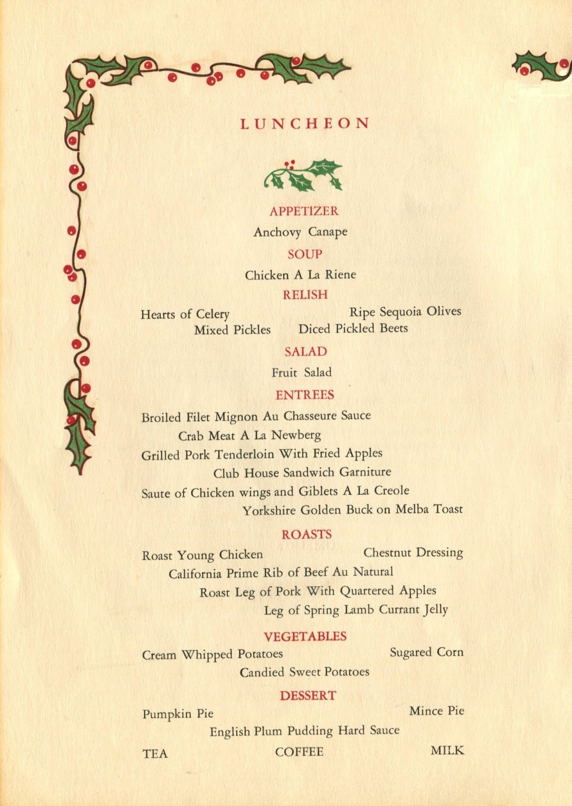 The American Menu: The Halcyon Days of San Quentin