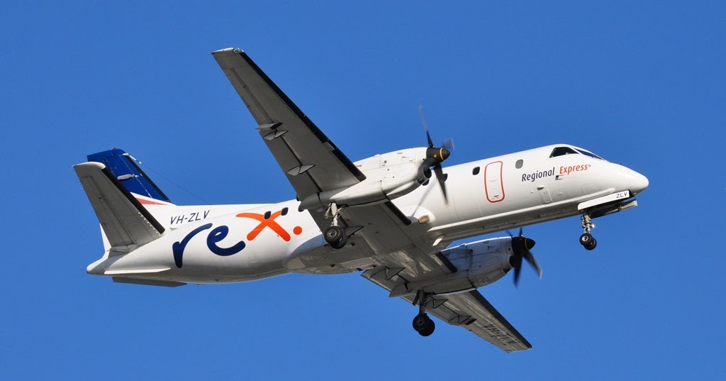 Central Queensland Plane Spotting: Regional Express (REX) SAAB 340B VH ...