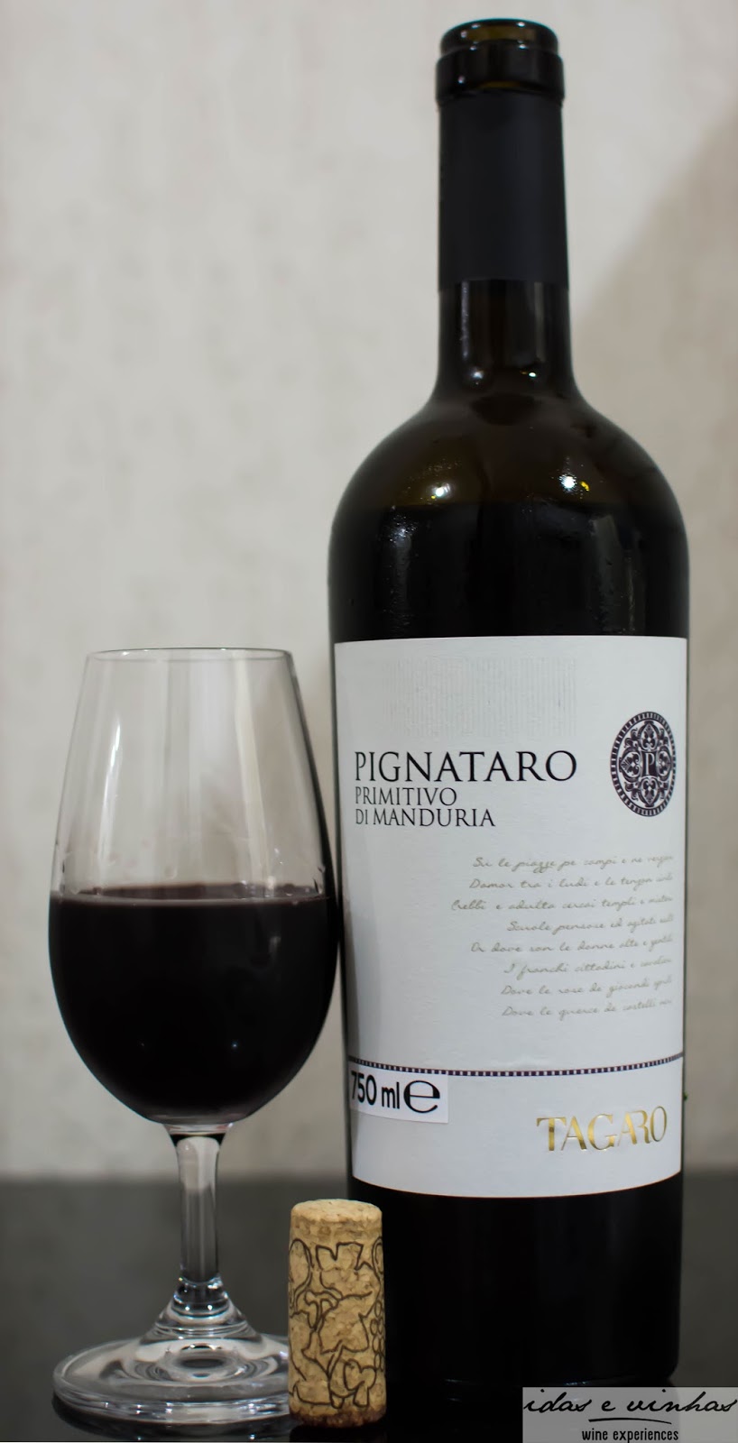 Provamos e aprovamos... Masseria Tagaro Pignataro Primitivo di Manduria ...
