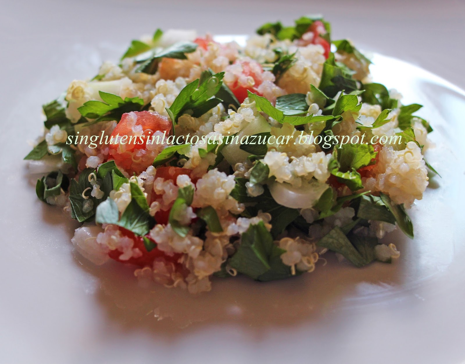 Cocina "sin", sin renunciar al sabor: Tabulé sin gluten